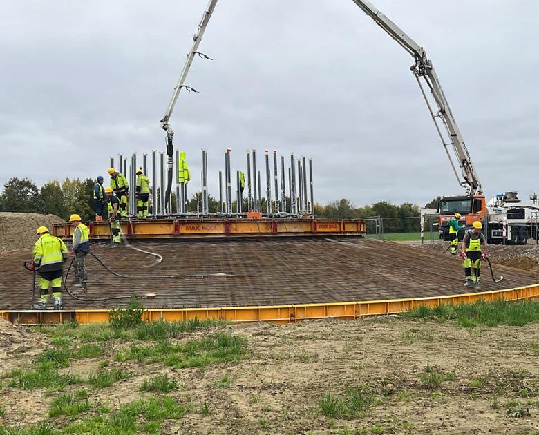2 x Hybrid Tower Foundations